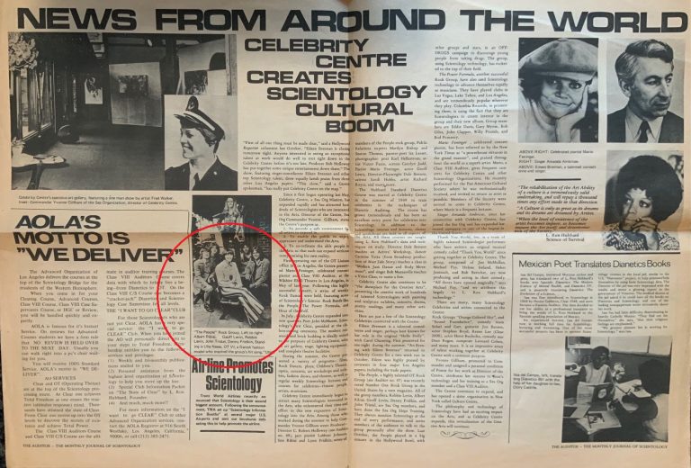 Episode 22: Geoff Levin Musician, a Founder of Celebrity Centre