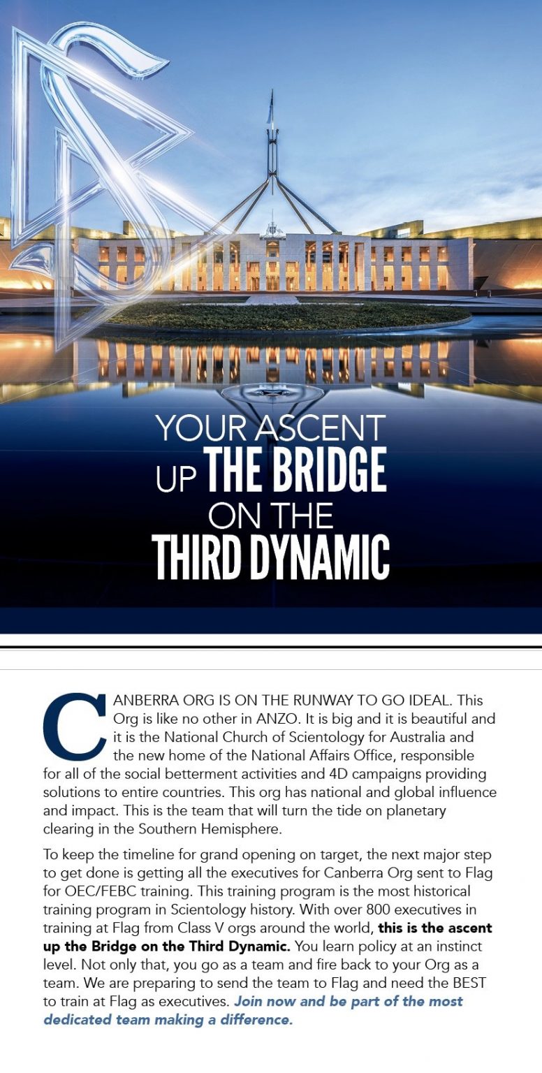 The Scientology Way: Overpromise and Underdeliver