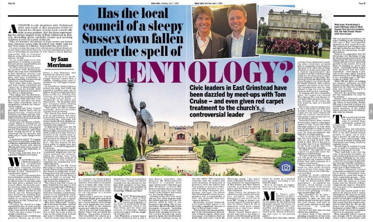 East Grinstead Eviscerated for Pandering to Scientology